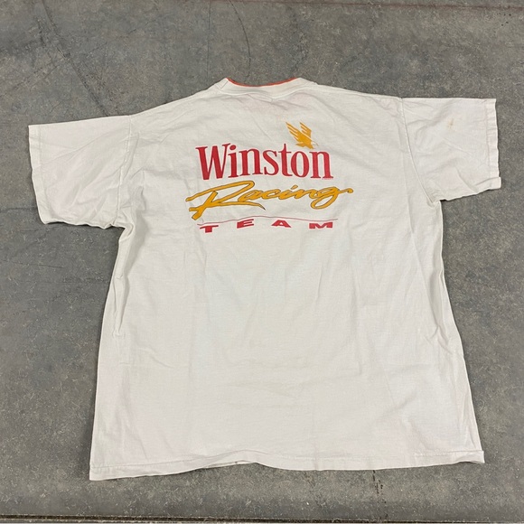 Vintage | Shirts | Vintage Winston Racing Team Shirt Single Stitch Xl ...